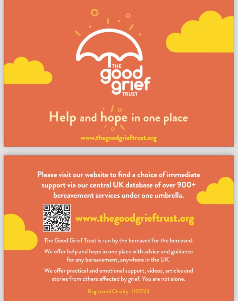 Good Grief Cards – The Good Grief Trust